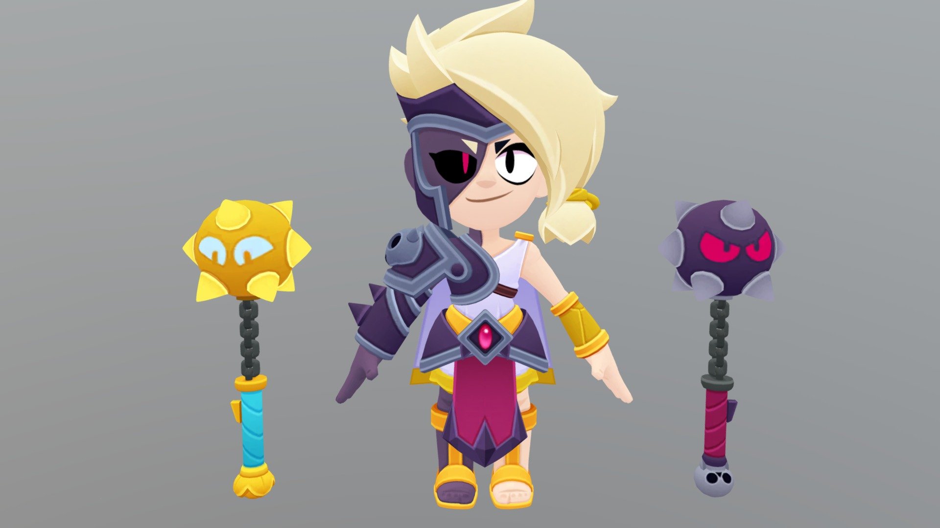 Persephone Lumi Brawl Stars 3D Model - Download Free 3D model by Jogan ...
