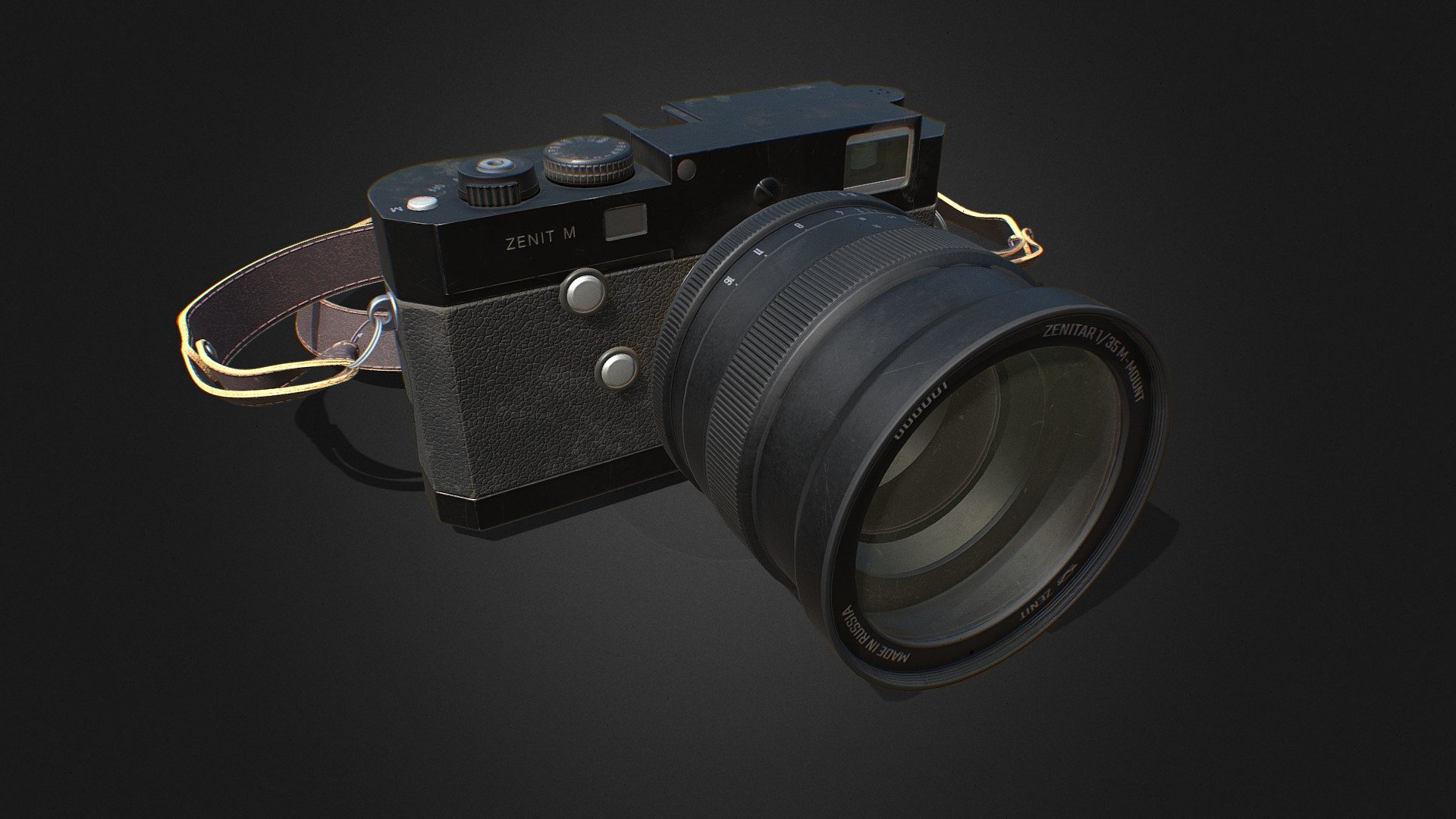 Camera "Zenit-M" - 3D model by taurusch [586f921] - Sketchfab