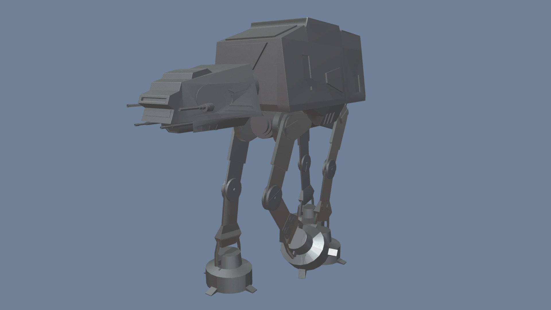 AT-AT - 3D model by Juanka2101 [586ff80] - Sketchfab