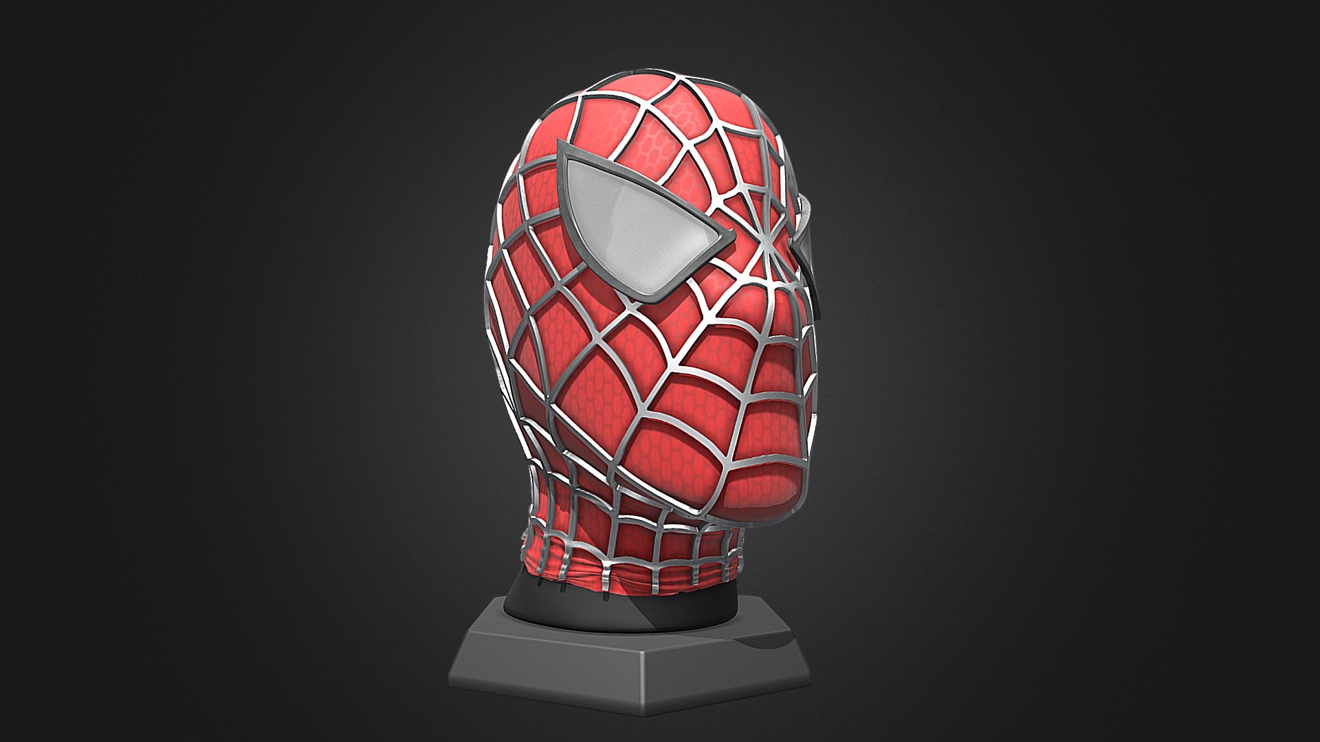 Spiderman Mask - 3D model by Klaas De Geest (@KlaasDeGeest) [5870cf5 ...