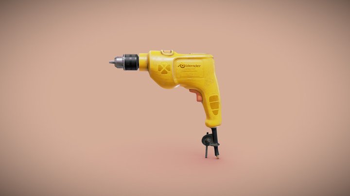 Drilling-machine 3D models - Sketchfab