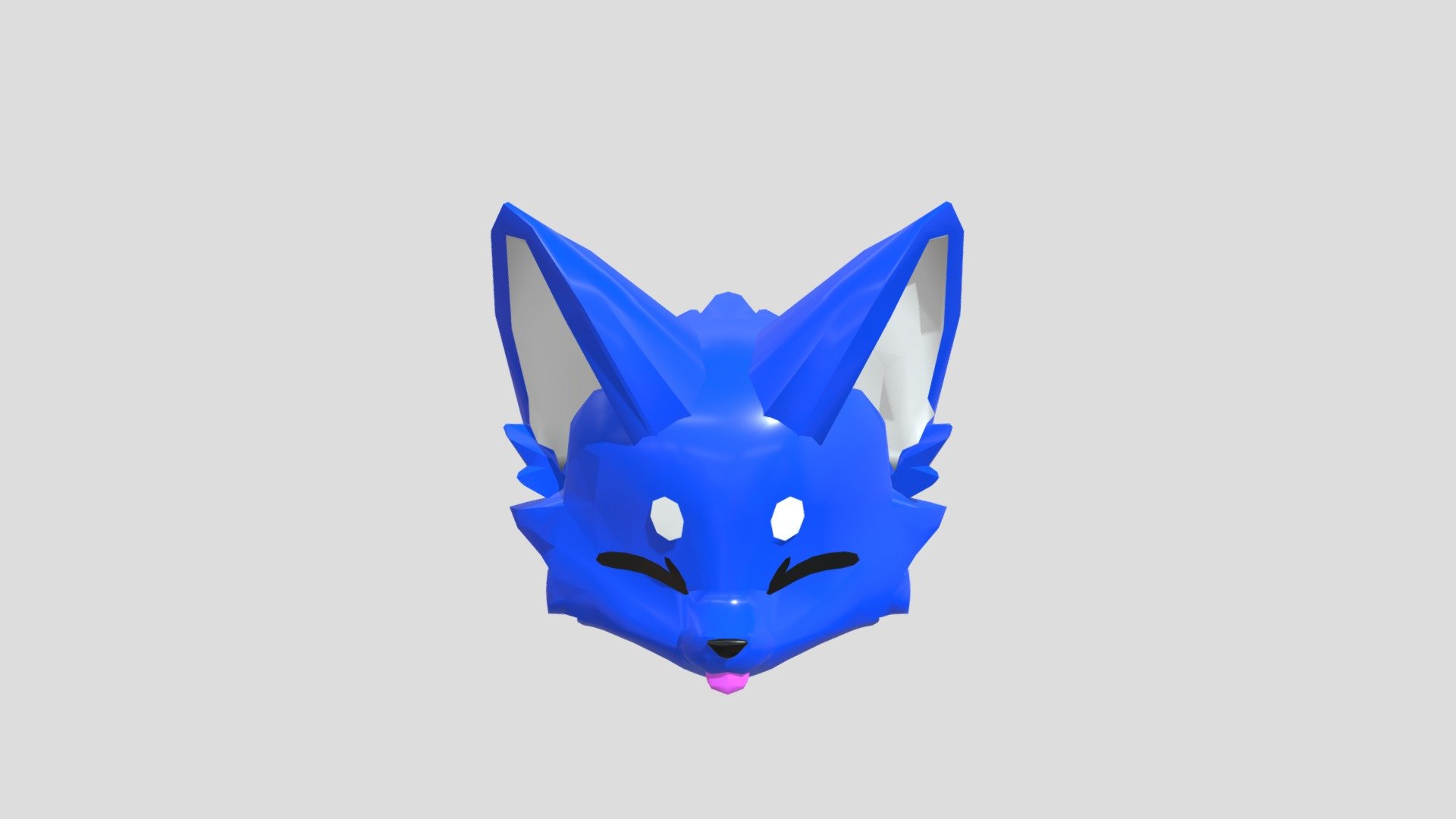 Blue furry cat - 3D model by Pro_cat555 [5873e31] - Sketchfab