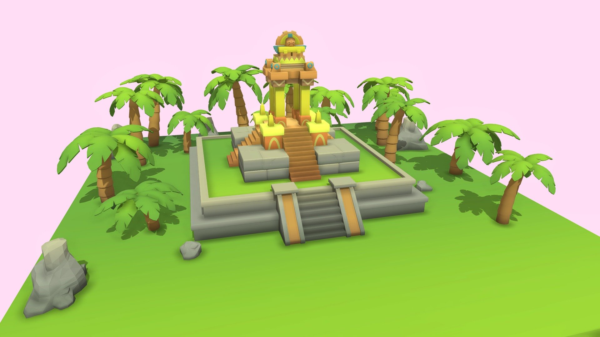Temple diorama - Buy Royalty Free 3D model by Eli_ac [5874afa ...
