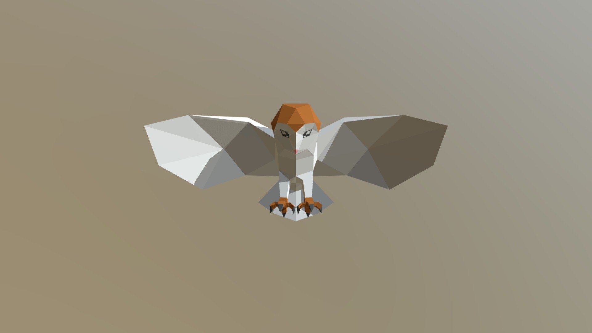 Barn Owl OWLYGON 2 - 3D model by Nazar (@Bohdanov) [5875223] - Sketchfab