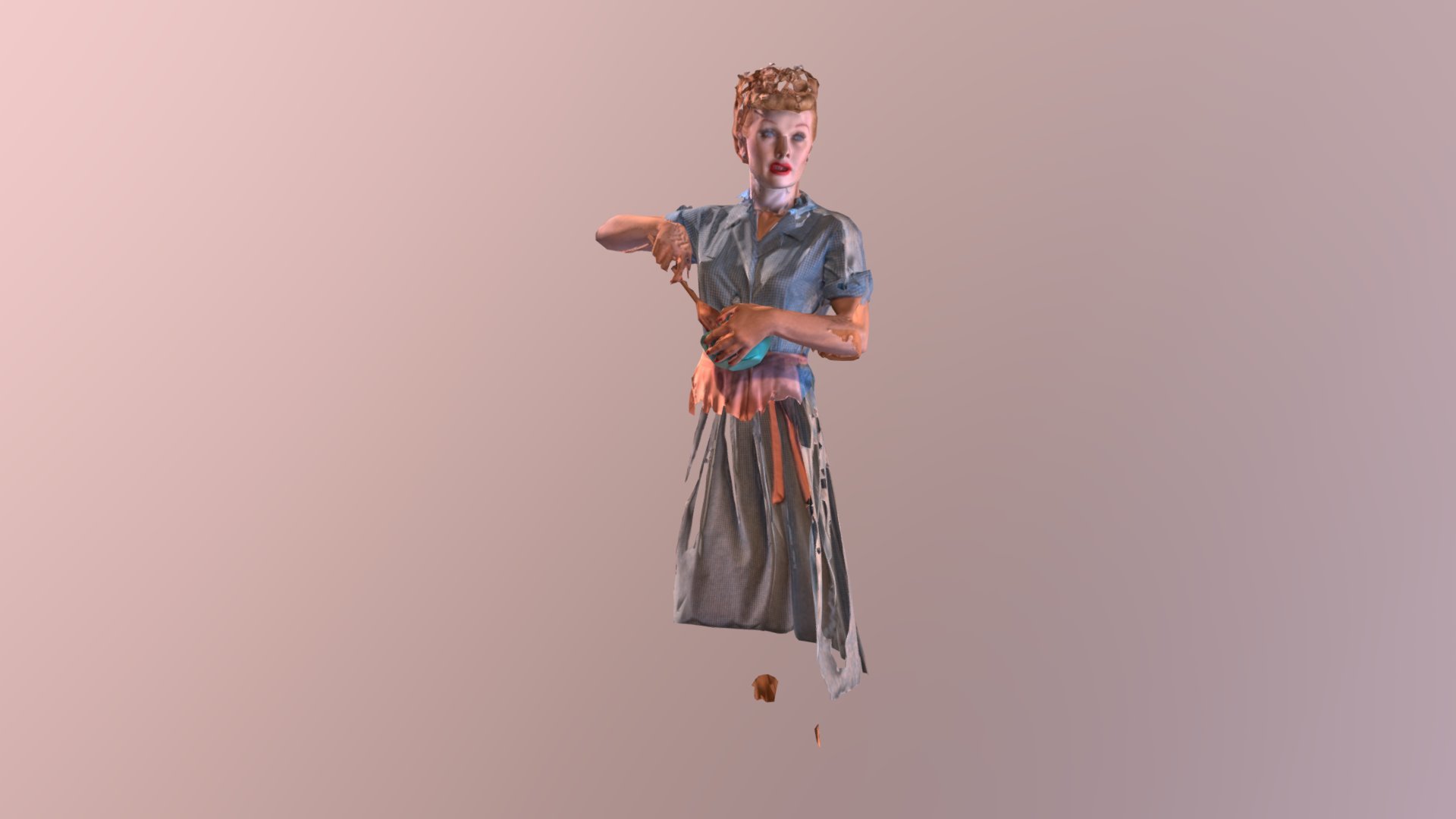 Lucille Ball (I Love Lucy) - Download Free 3D model by David Wigforss ...