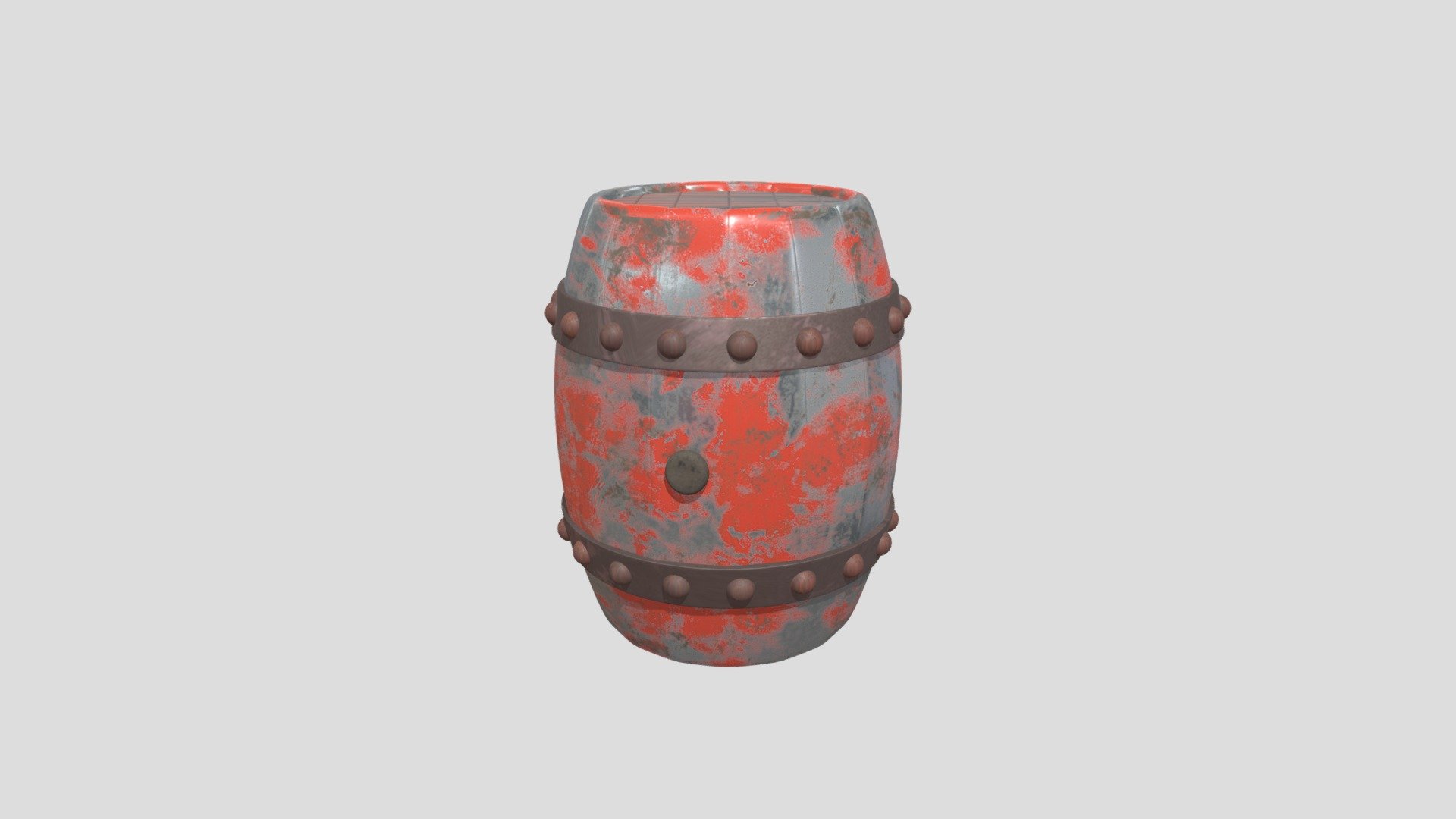 Explosive Barrel (FPS) - 3D model by AuraRay [5876b30] - Sketchfab
