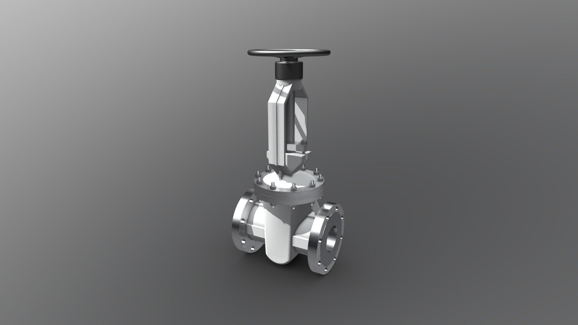 Gate Valve - 3D model by logisequence [587715e] - Sketchfab