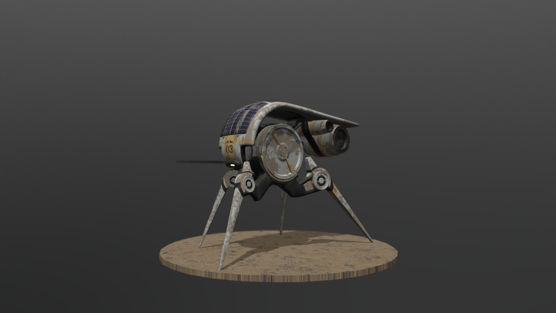 Cargo Mech Animation Study - 3D model by caconym [587721e] - Sketchfab