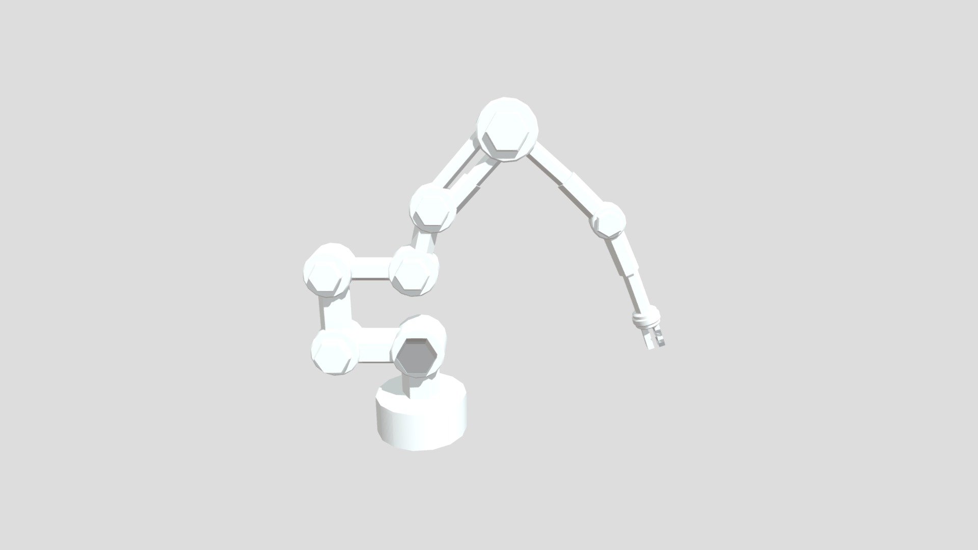 Construction Robot Arm - Download Free 3D model by lpoggie [58773f2 ...