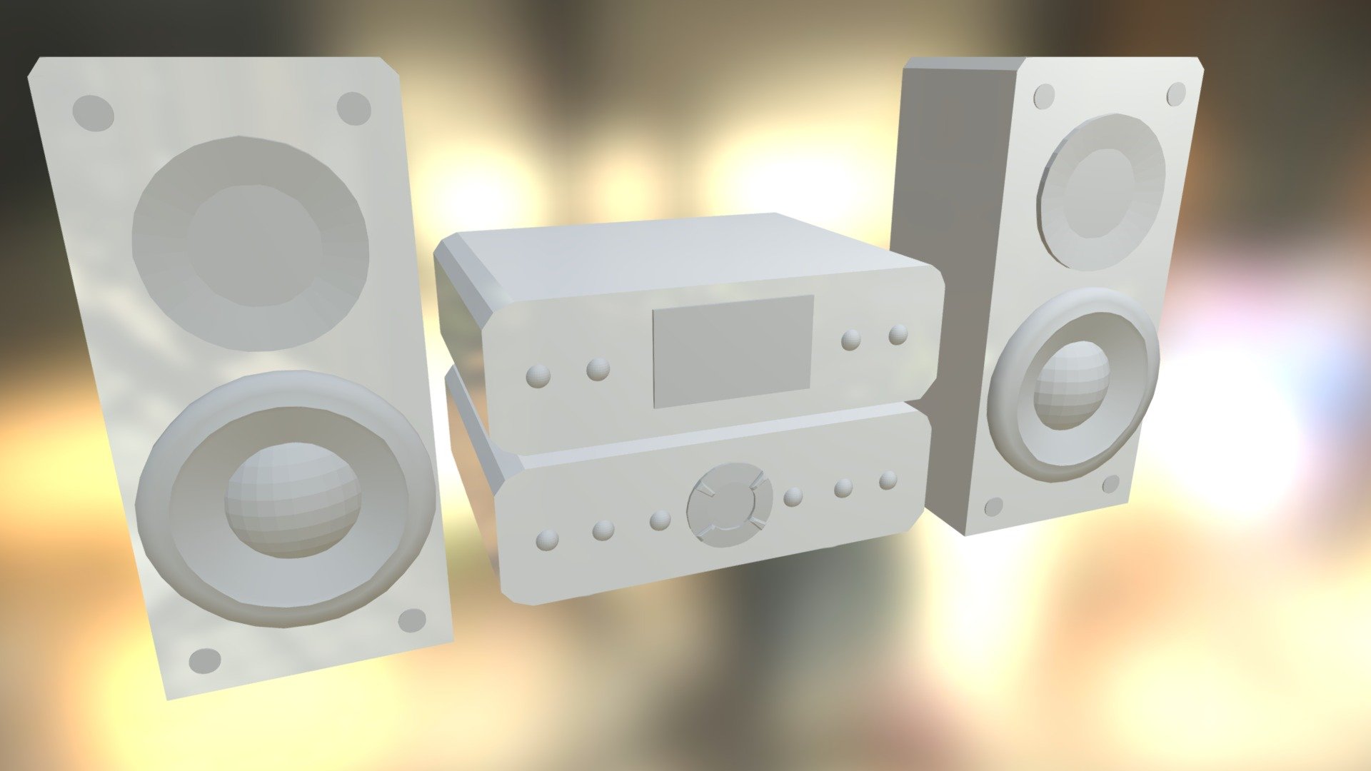radio - 3D model by bboydexter [5878d78] - Sketchfab