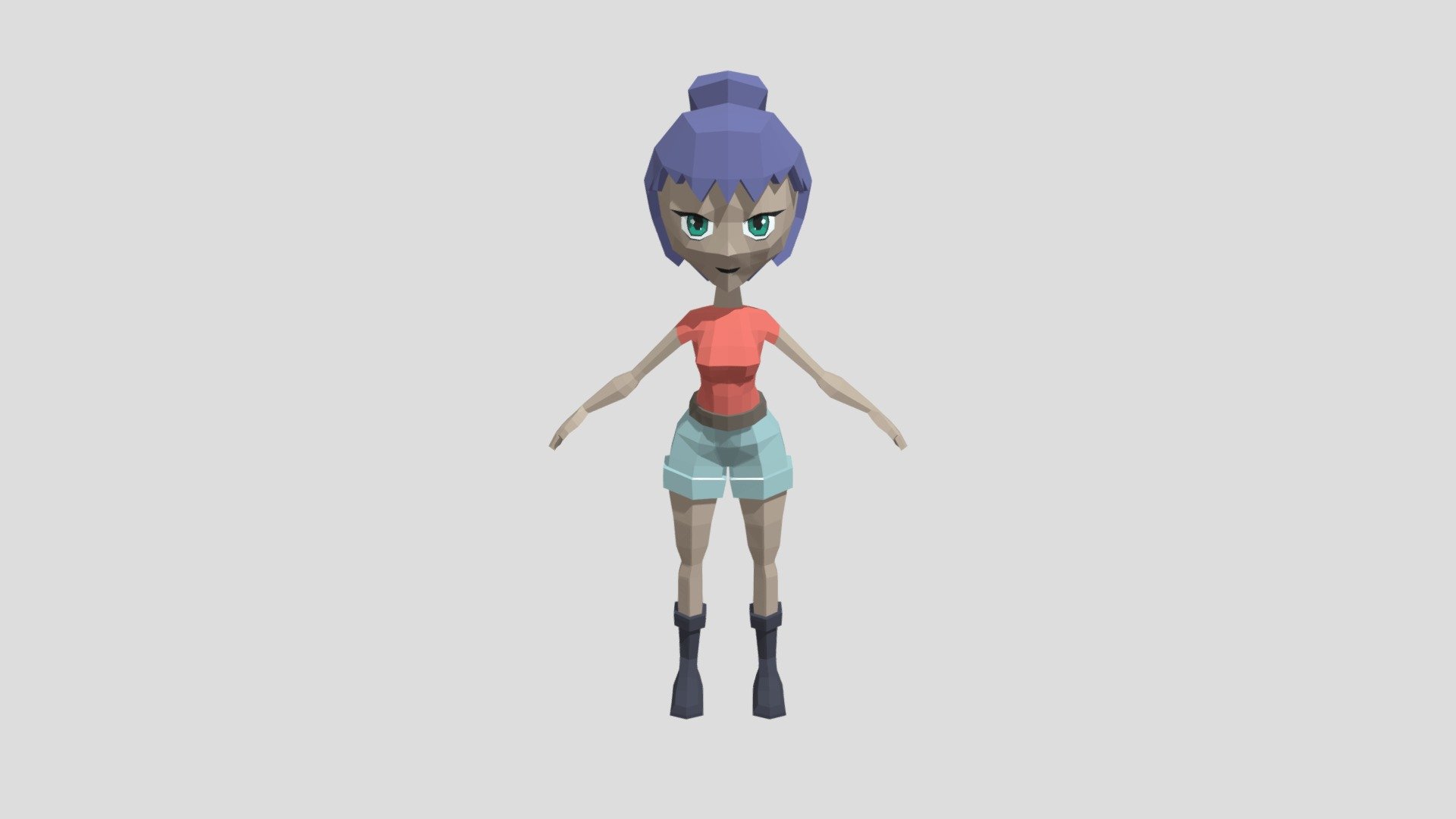Anime - Download Free 3D model by macubo [5879c2b] - Sketchfab