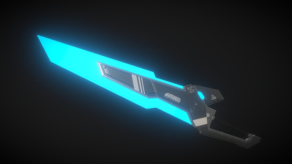 PSO2 Sword - 3D model by WeiJian1030 [587a473] - Sketchfab