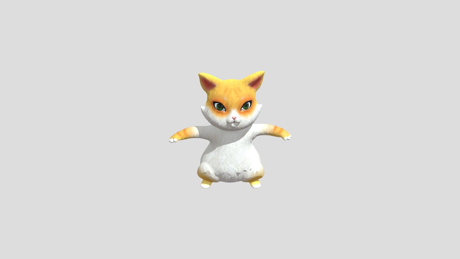 Gary Cat_Variation_1 - 3D model by creative.avl [587e3af] - Sketchfab