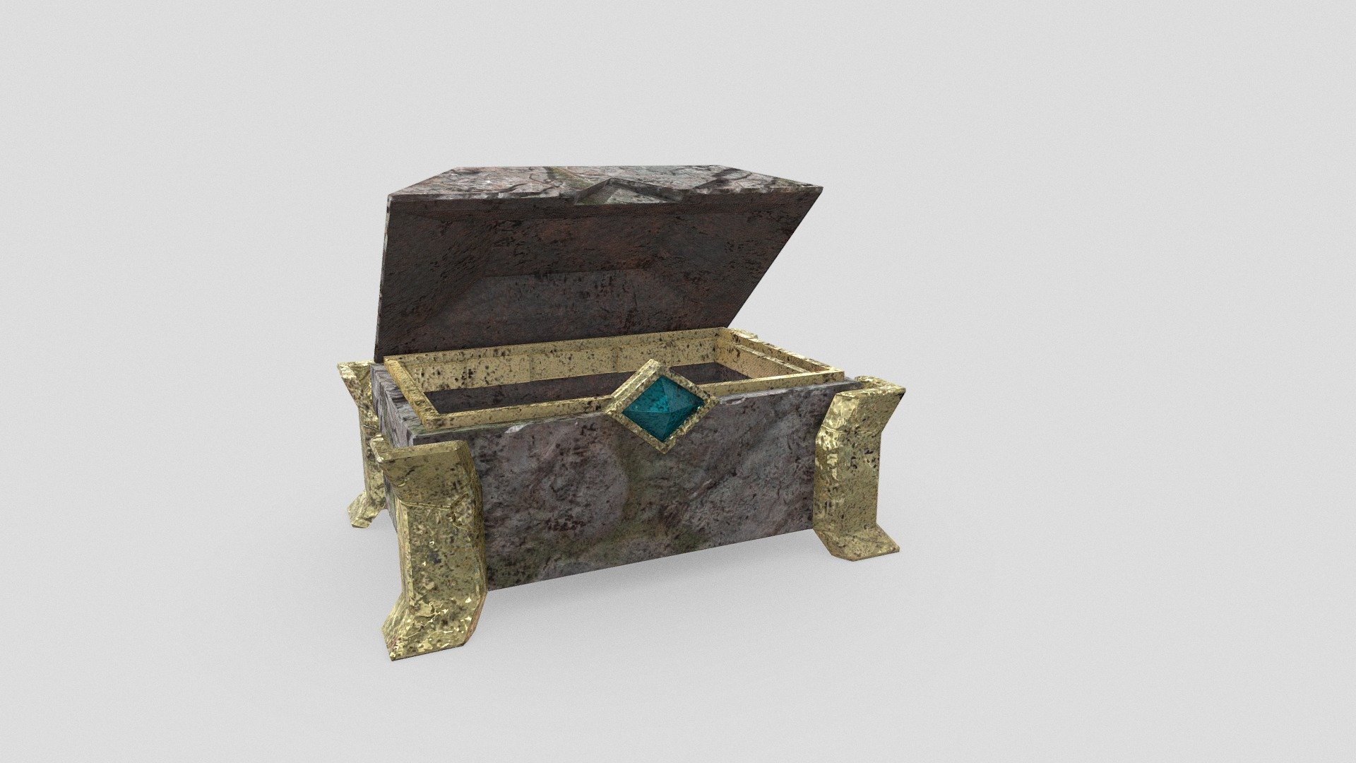 Ancient Chest - 3D model by DanielOssa [587e488] - Sketchfab