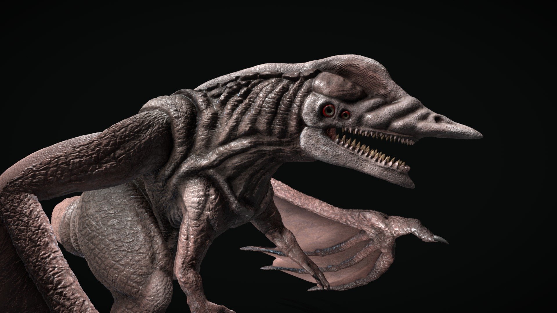 Verminous Dragon - 3D model by Agodsy [587e858] - Sketchfab