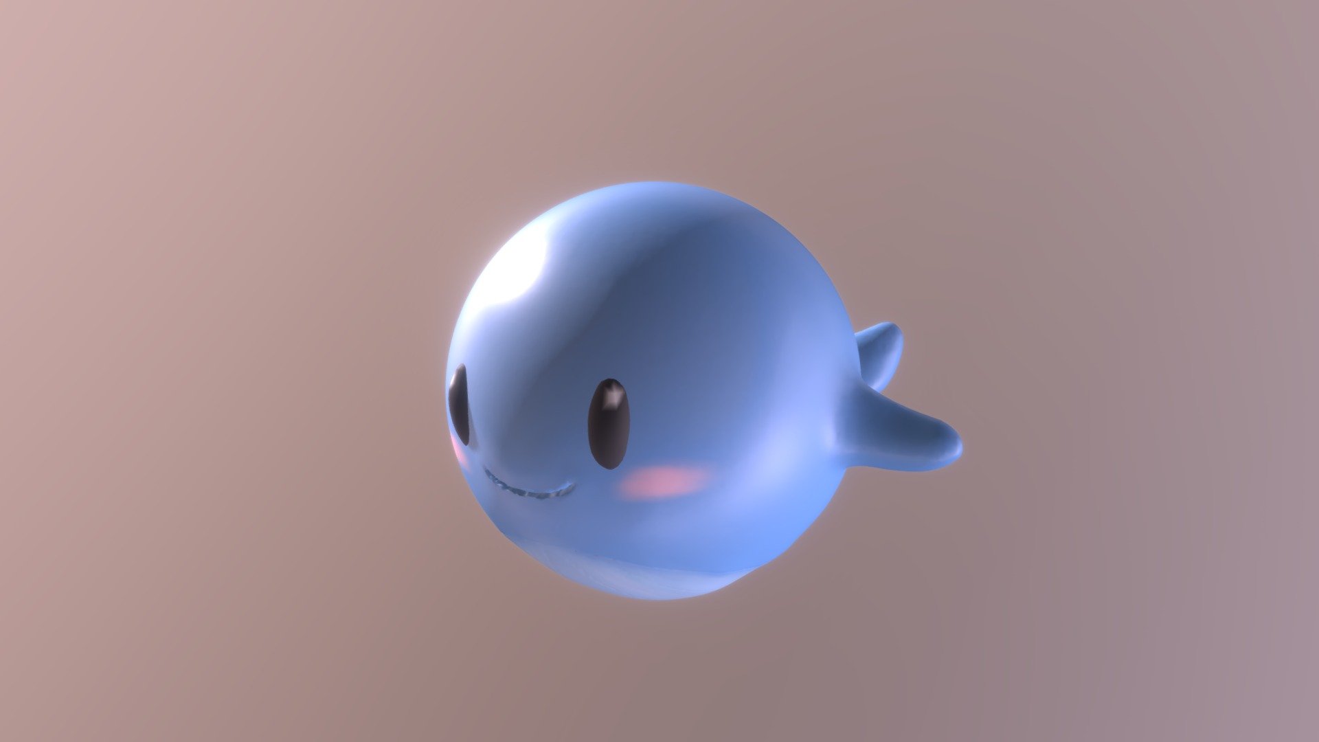 Tiny Whale - 3D model by Fatin (@skysurge) [587ee54] - Sketchfab