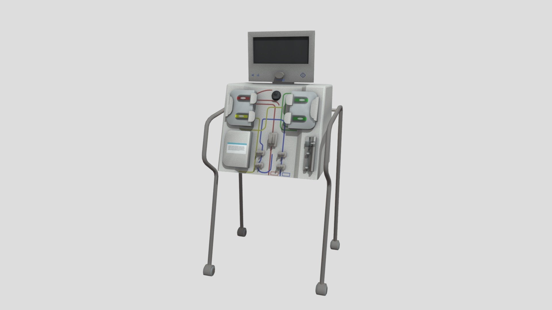 Dialysis Machine - 3D model by BillyJJackson (@pistonstone) [5880527 ...