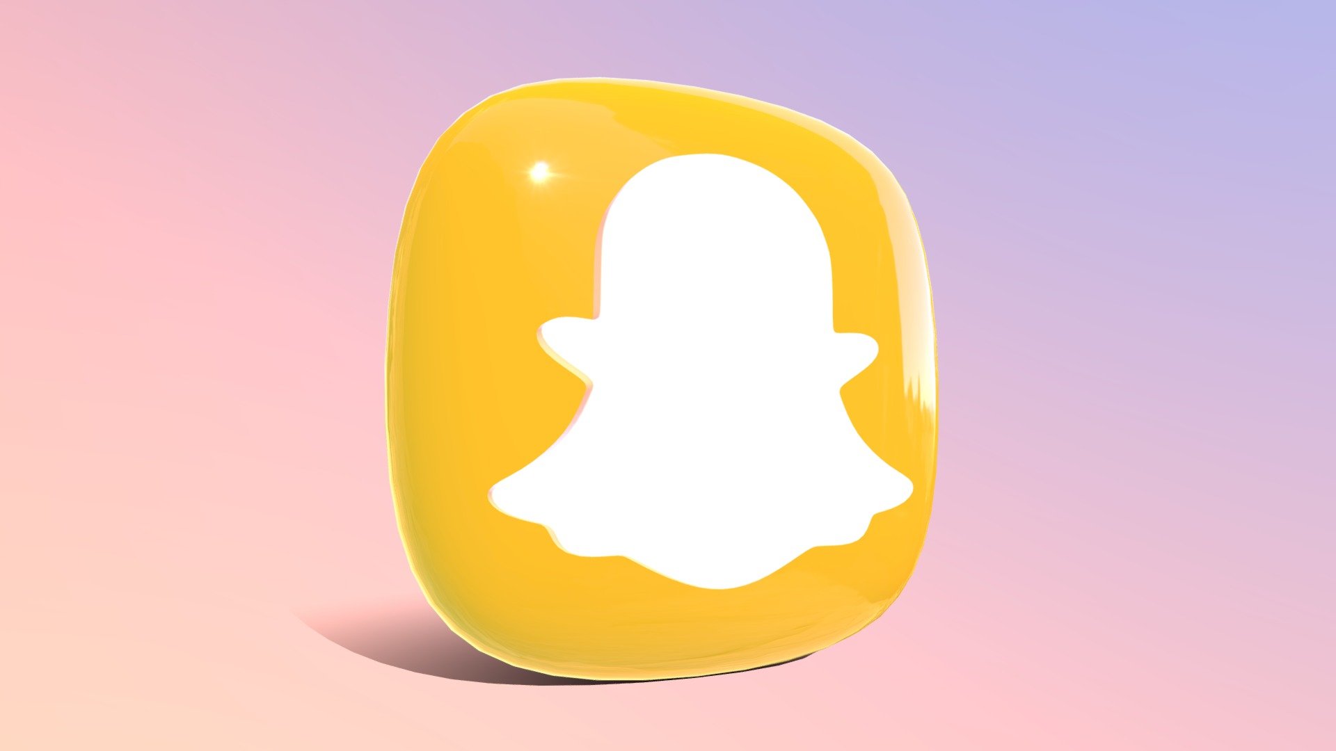 SNAPCHAT - Download Free 3D model by arogeek [58840c5] - Sketchfab