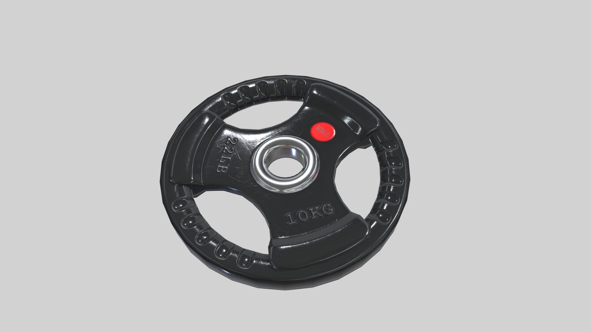 New Barbell Plate 10kg - Buy Royalty Free 3D model by MHKstudio ...