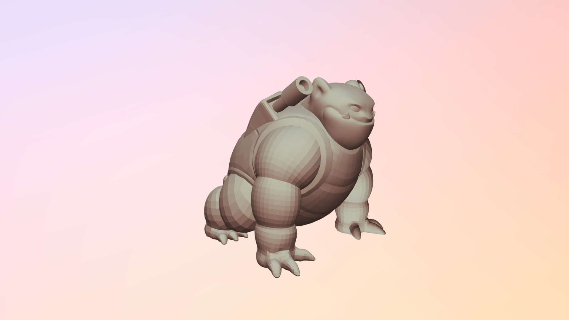 Blastoise - 3D model by bpeso [5885d8f] - Sketchfab