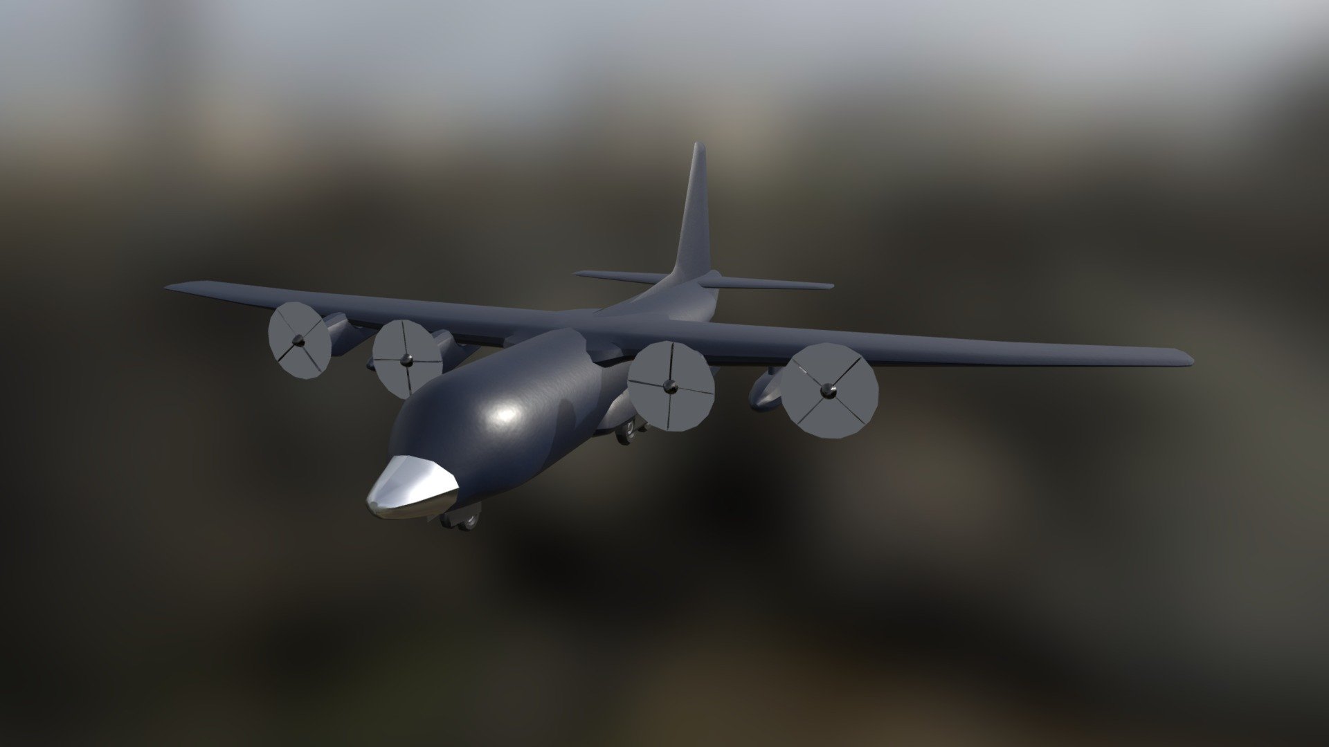 Hercules Aeroplane - 3D model by Digital BIM Solutions ...
