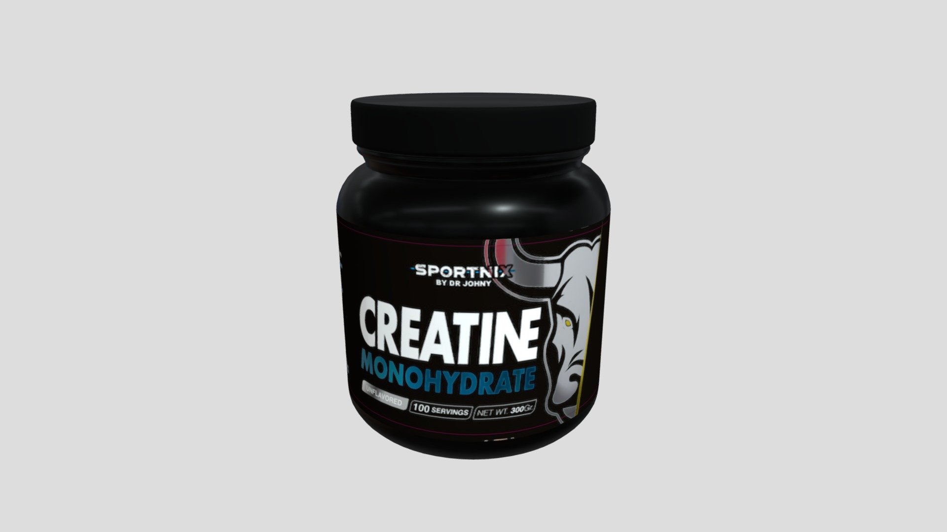 Creatine Monohydrate - 3D model by Naseem (@The80s) [588686c] - Sketchfab