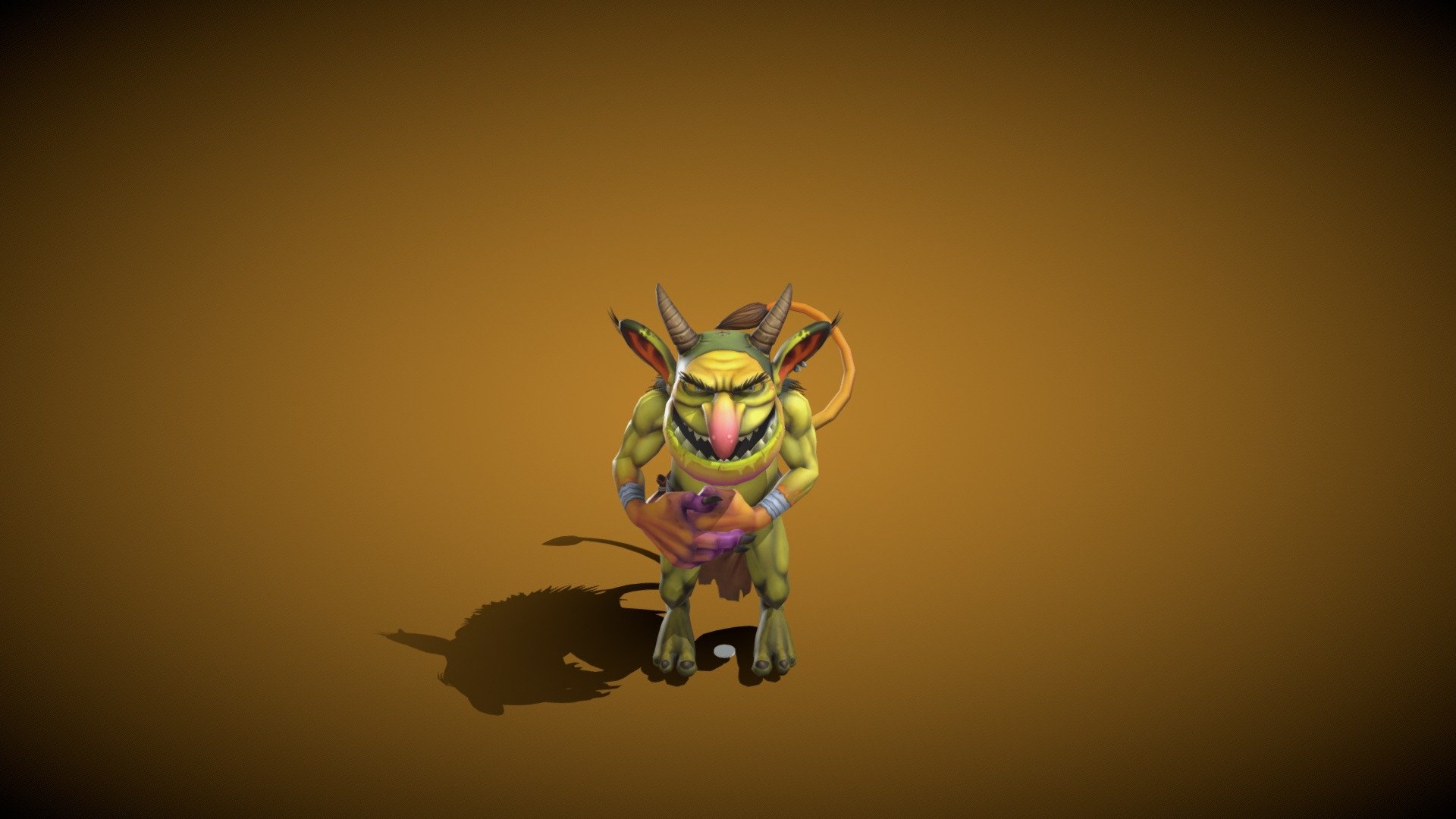 Goblin Animation - 3D model by CRobRoberts [588883d] - Sketchfab