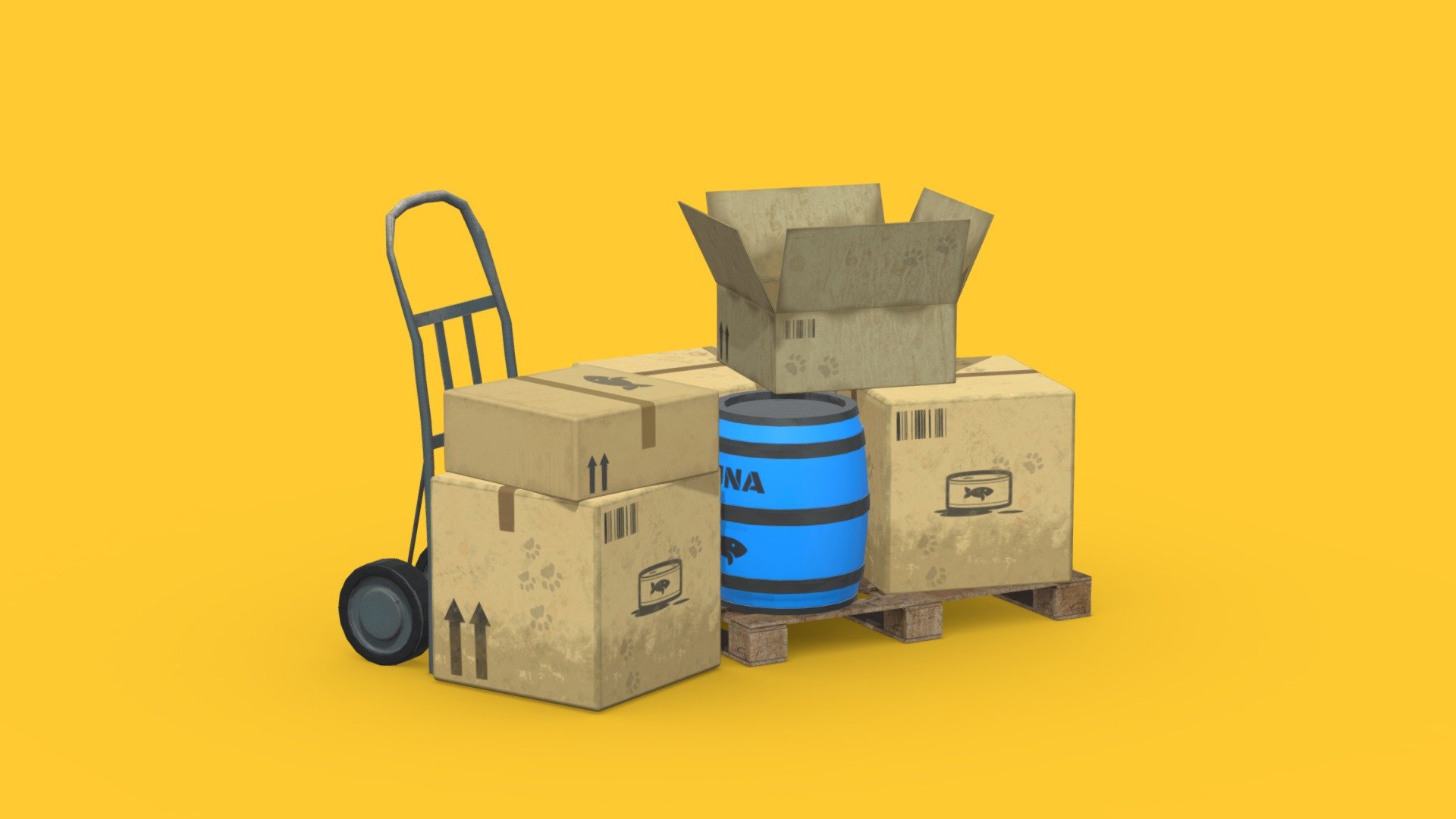 Factory Assets - Buy Royalty Free 3D model by MissLumos [5888b18 ...