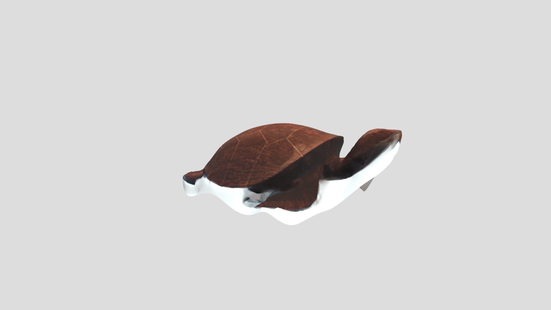 Wooden Sea Turtle Figurine - 3D model by alexandraparry [5889510 ...