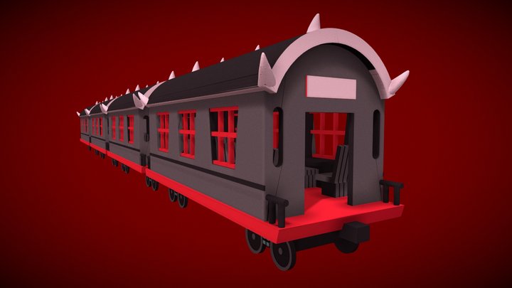 Locomotive 3D models - Sketchfab