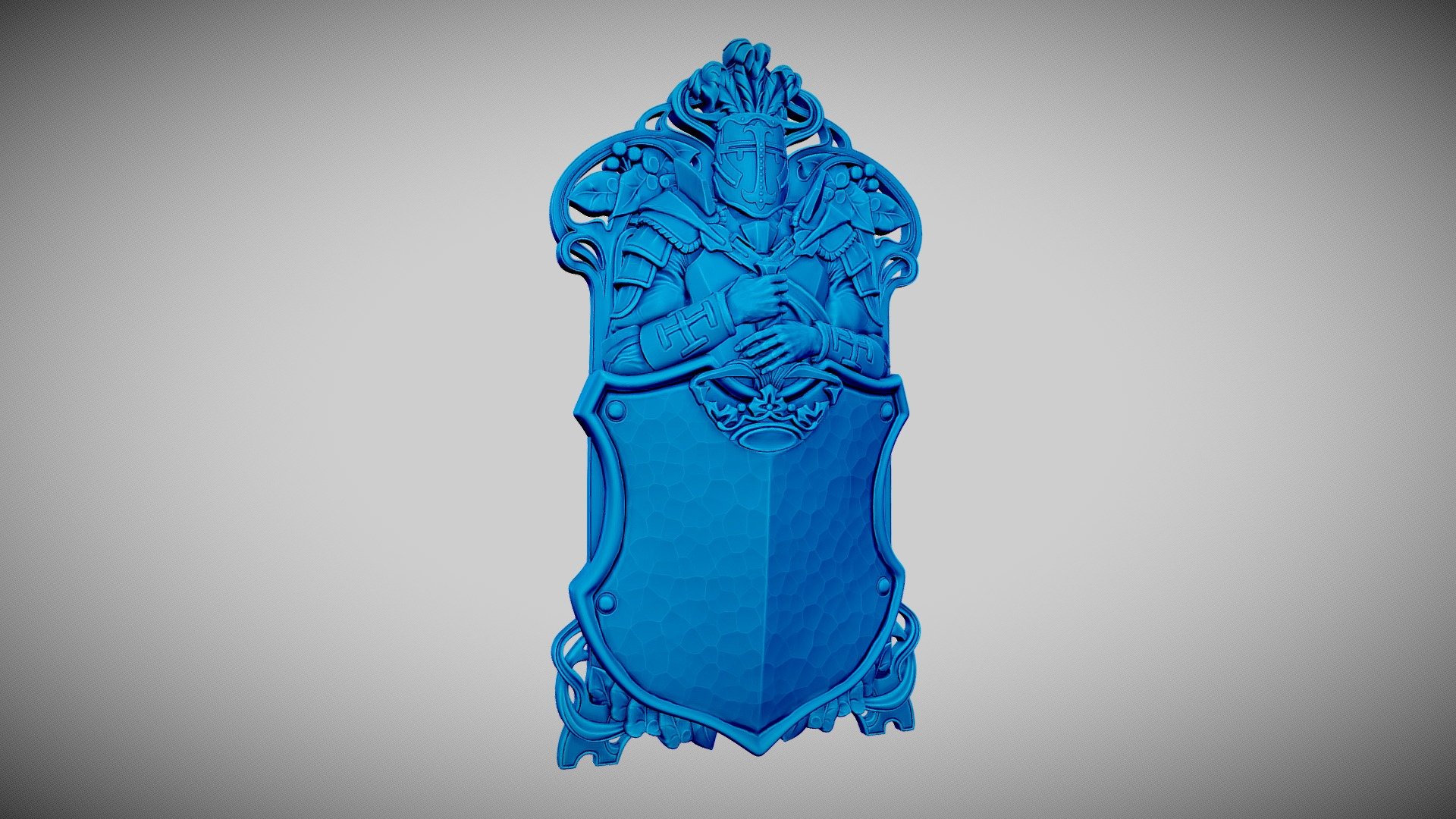 emblem Knight - 3D model by AkSdev [588abbe] - Sketchfab