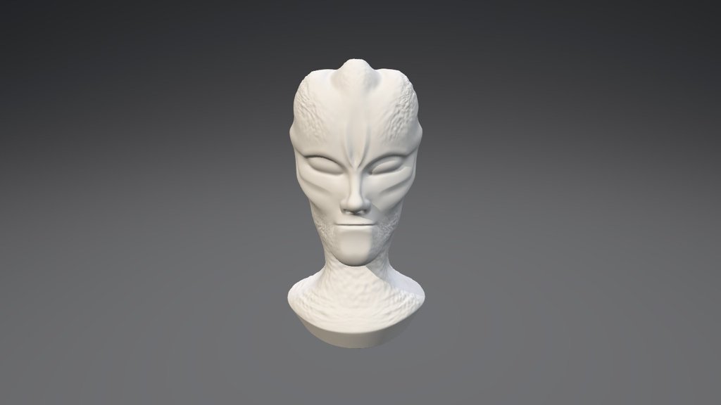 Alien - Download Free 3D model by Dominique Alarie (@alaried) [588af47 ...
