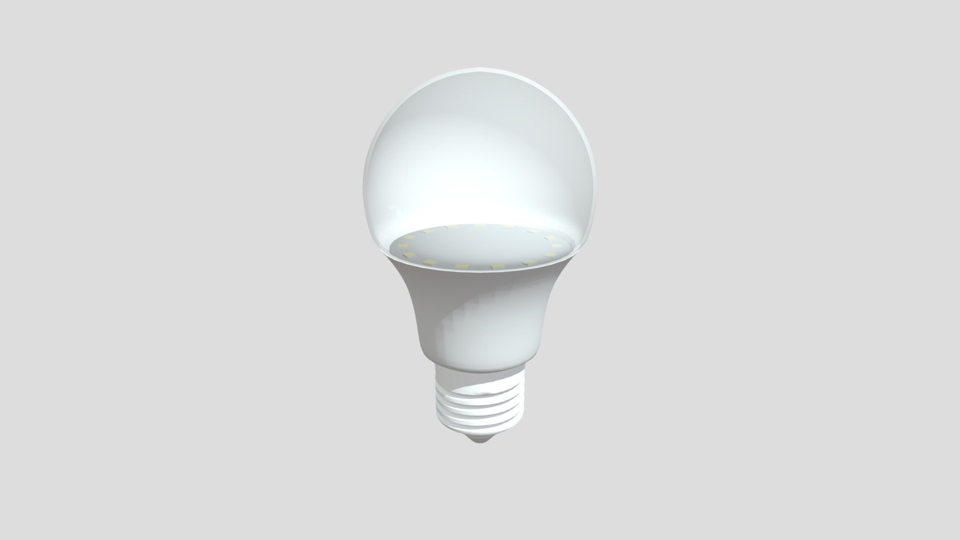 LED LIGHTBULB - 3D model by Pablobondaz1 [588b13d] - Sketchfab