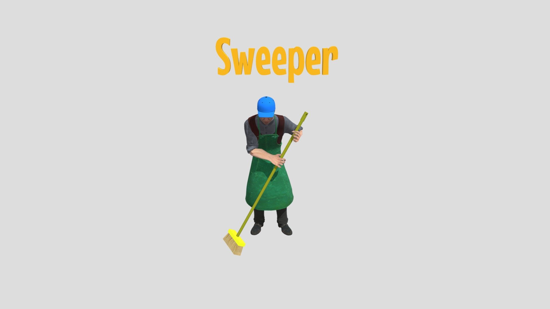 Sweeper_fbx_anim3f - 3D model by XMetaPro [588ba65] - Sketchfab