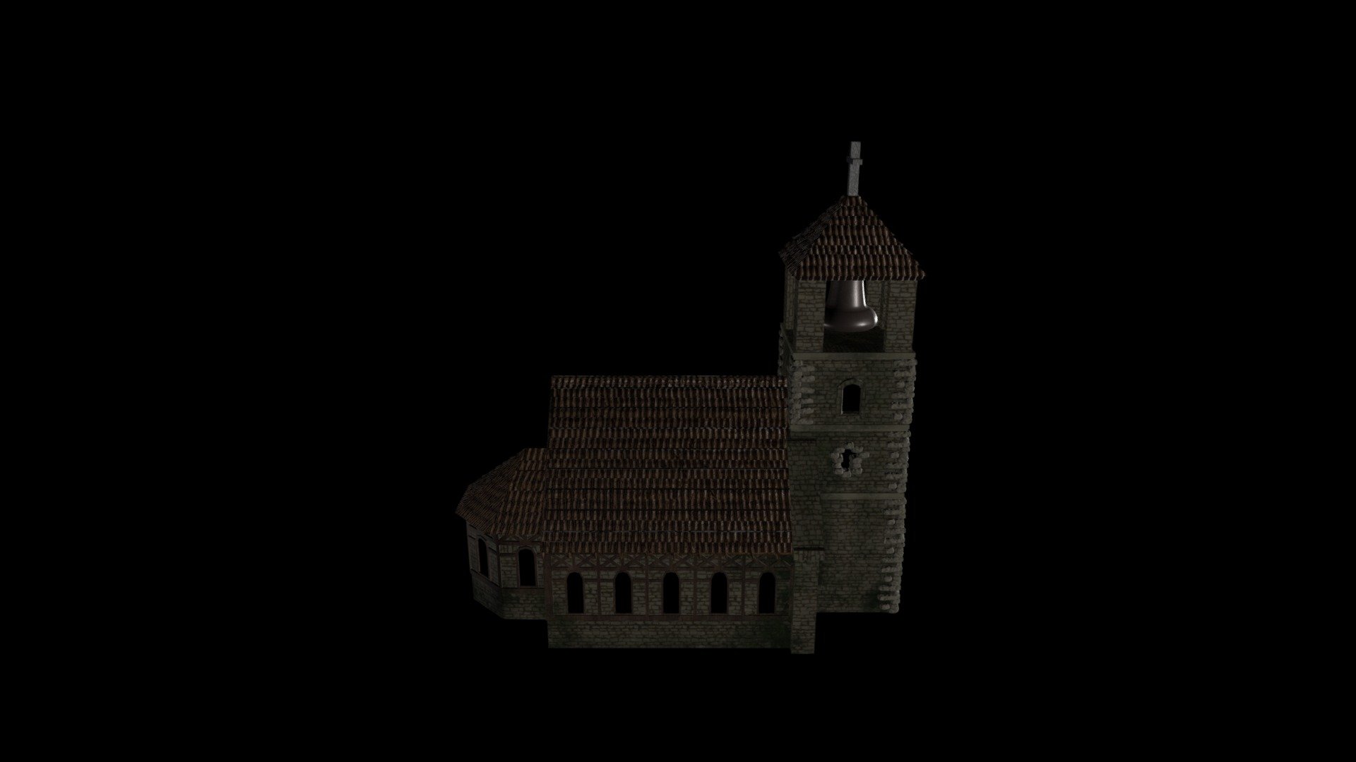 Exorcist_CHURCH - 3D model by My Võ (@vokieumy) [588d271] - Sketchfab