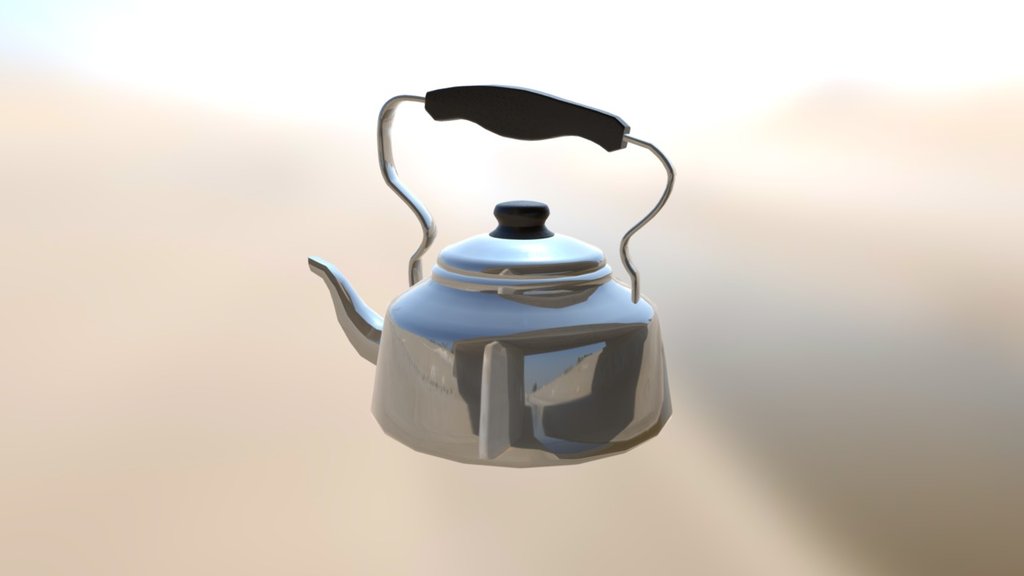 Kettle - 3D model by Becki Jones (@becjones1997) [588d9d2] - Sketchfab