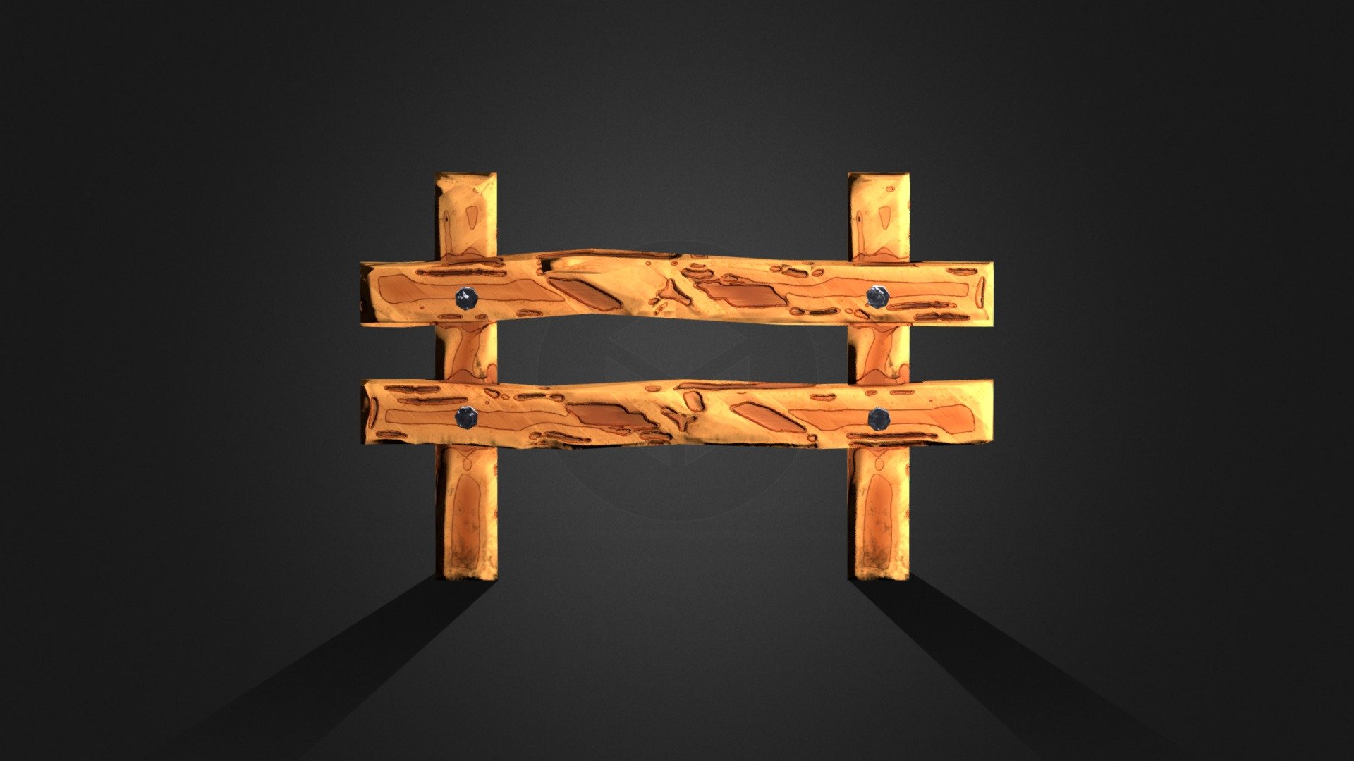 Stylized Fence Model. - 3D model by Neowatello (@theoforrester06 ...