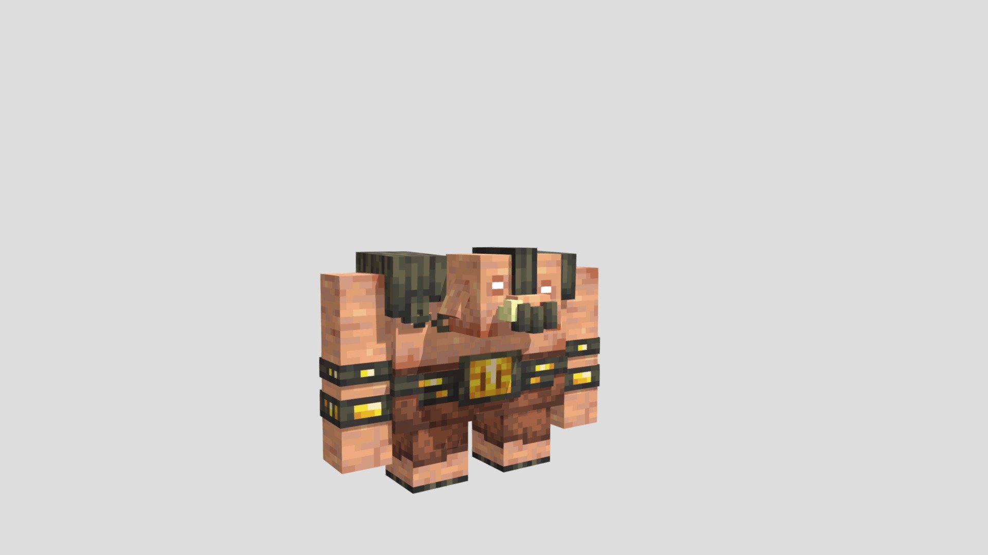 piglin brute comader - Download Free 3D model by mragusto (@agustin ...