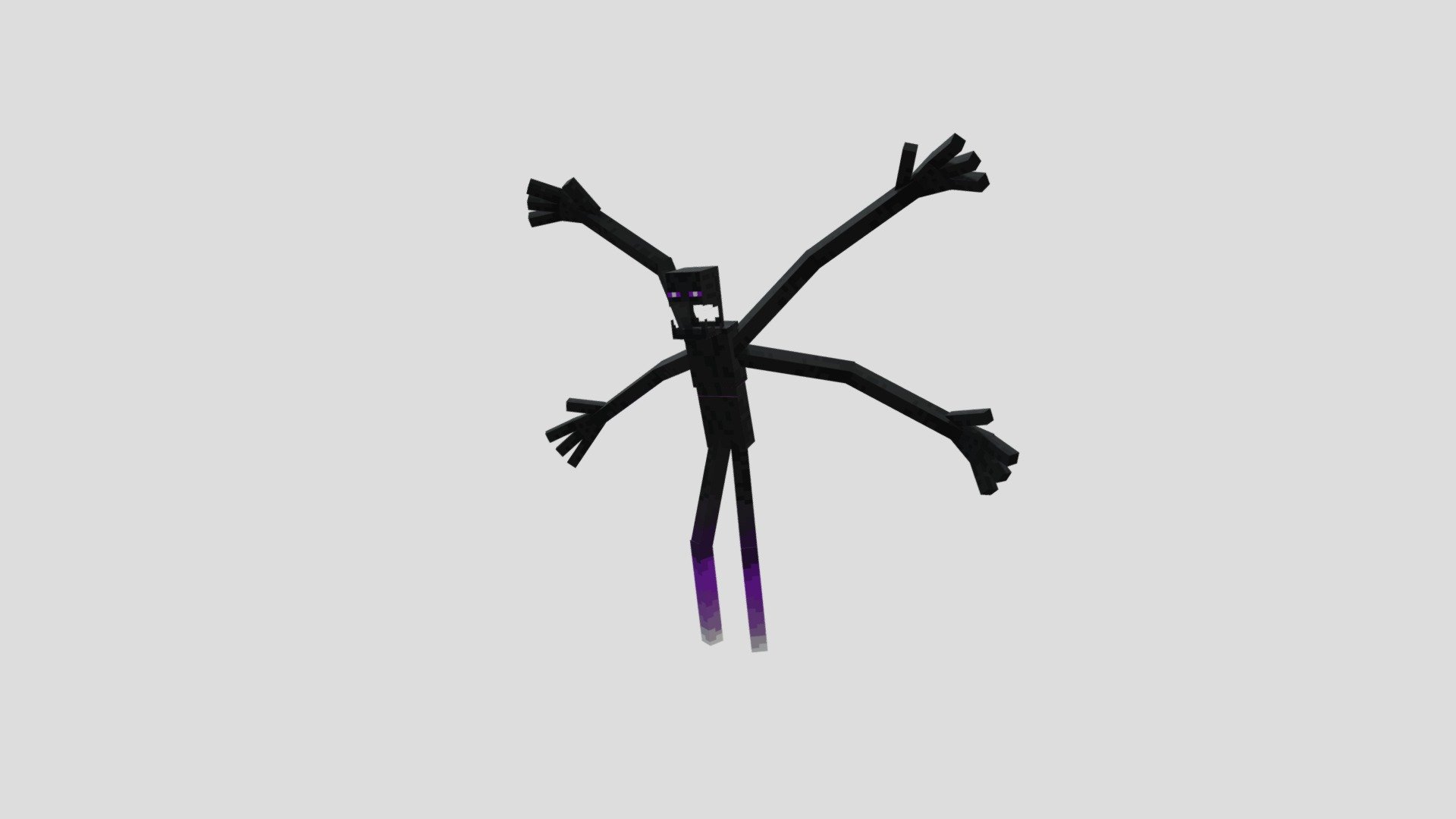 Minecraft better enderman 2.0 - Download Free 3D model by JohnElkes ...