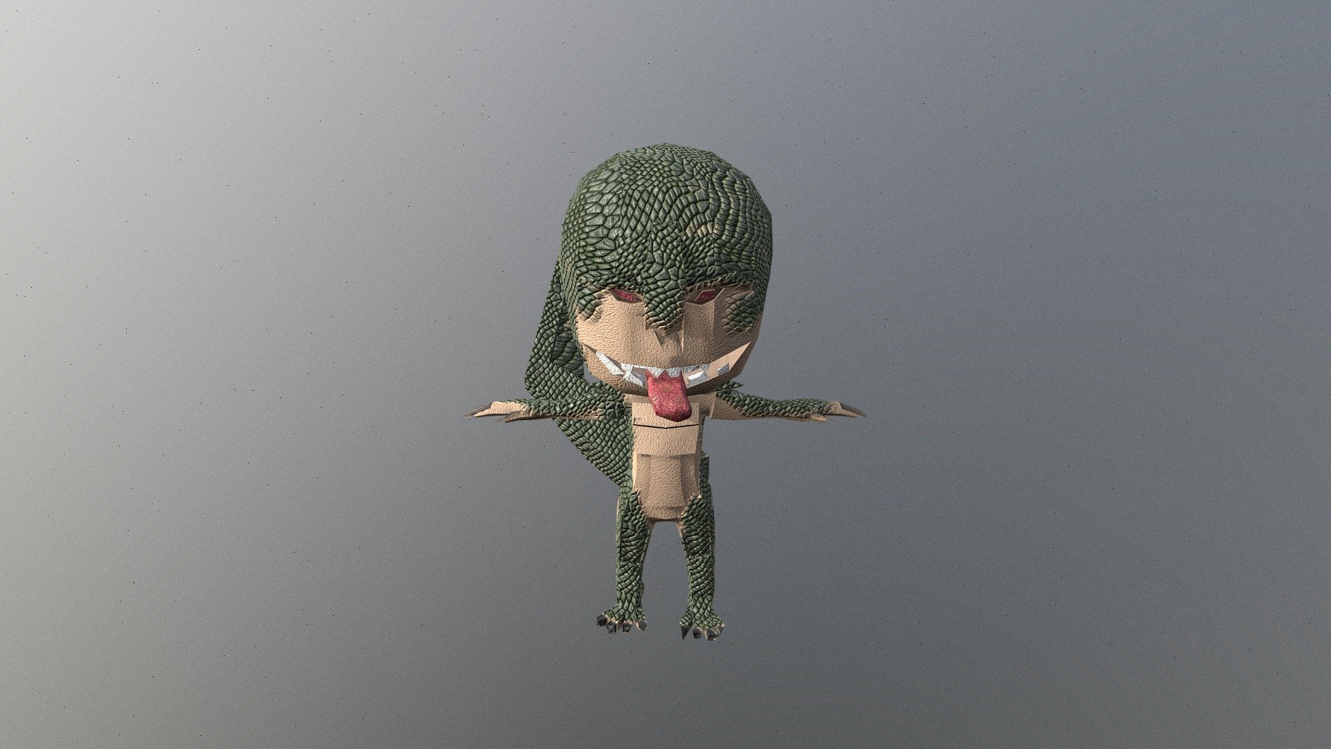 lizardman - 3D model by constadim05 [588e9bc] - Sketchfab