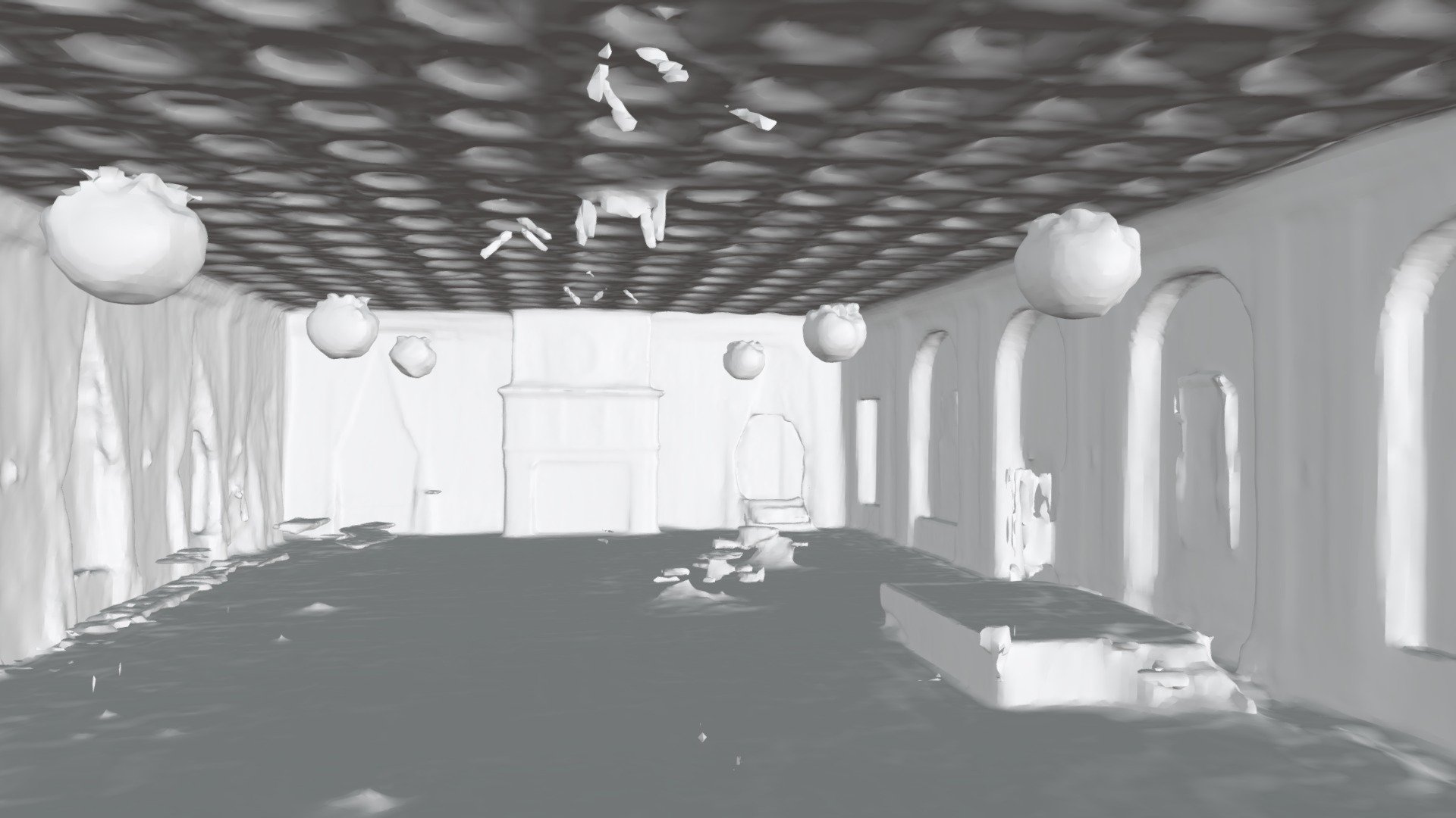 Ballroom - 3D model by Zehao Yu (@niujinshuchong) [588ecc1] - Sketchfab