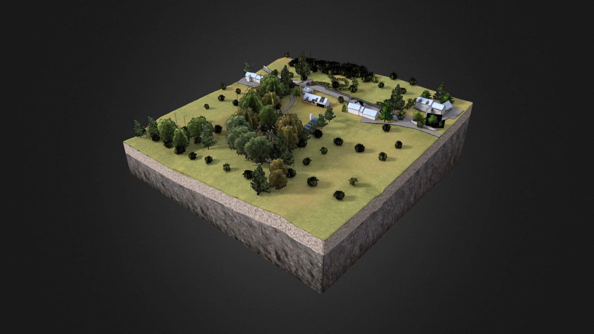 Architecture - Site Plan - 3D model by jamie-cameron-3d [588f8a0 ...