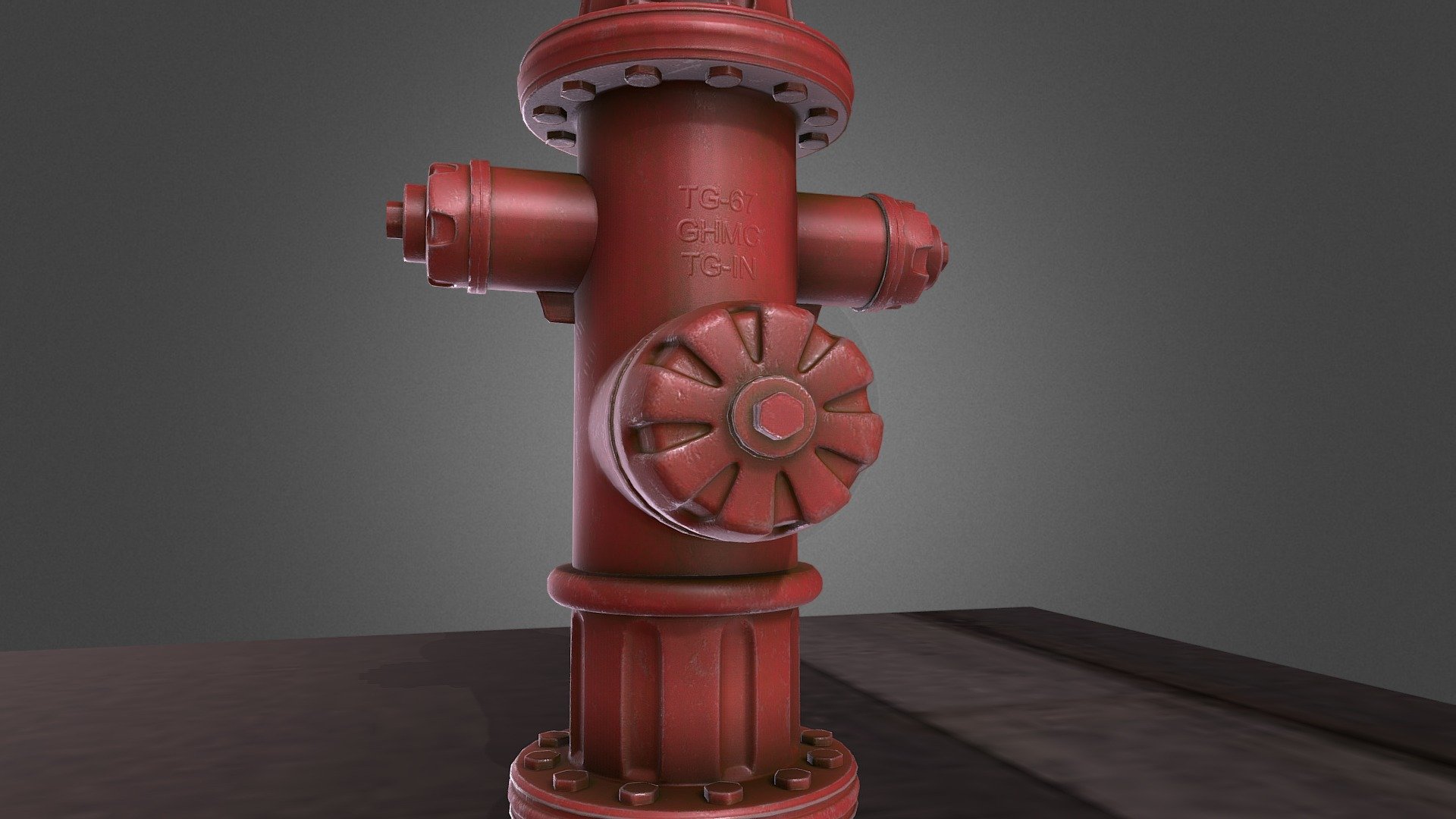 Fire Hydrant 3D - 3D model by akhilbeeram [58919e7] - Sketchfab