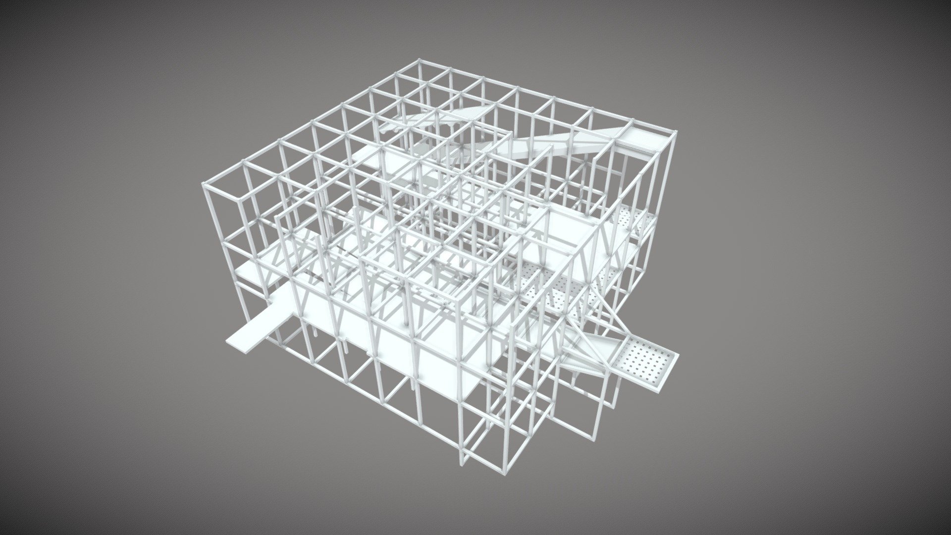 Adventure Hub - Square - 3D model by tom_orozco8 [5891f52] - Sketchfab