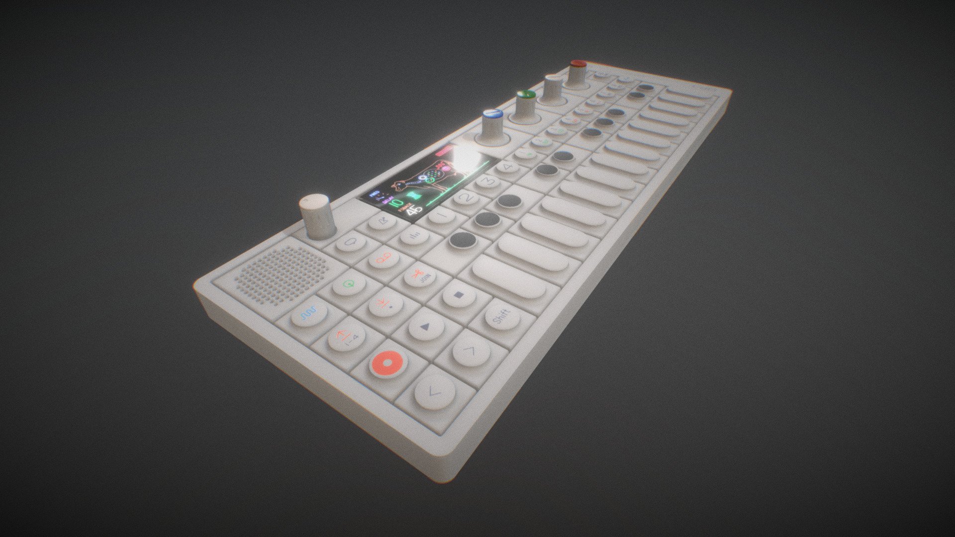 Teenage Engineering OP-1 - 3D model by BsIngA [5894dd8] - Sketchfab