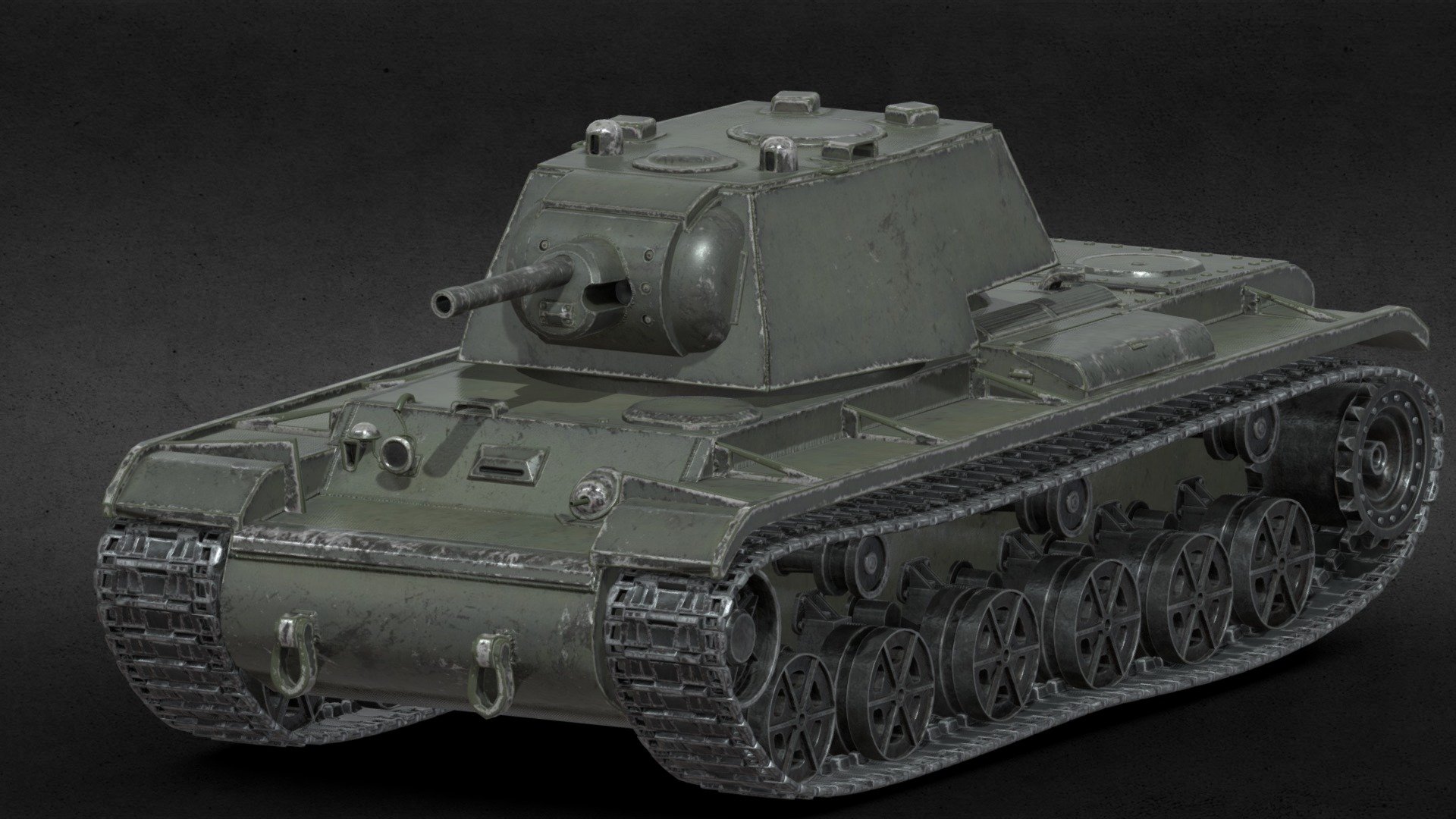 Kv-1 - Download Free 3D model by Nextty3 [5896a80] - Sketchfab
