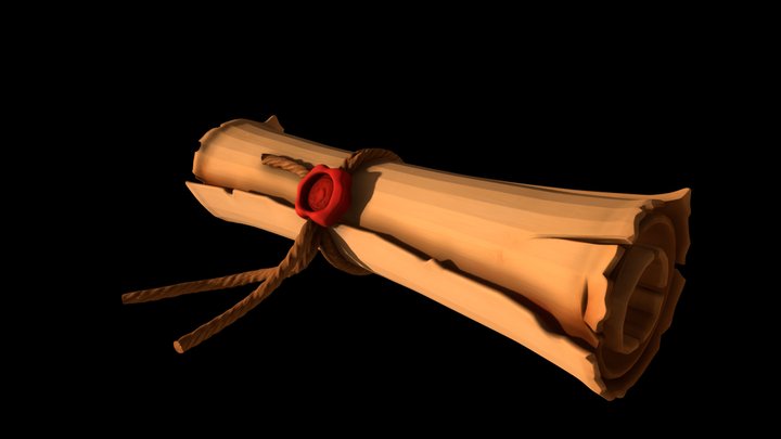 Scroll 3D models - Sketchfab