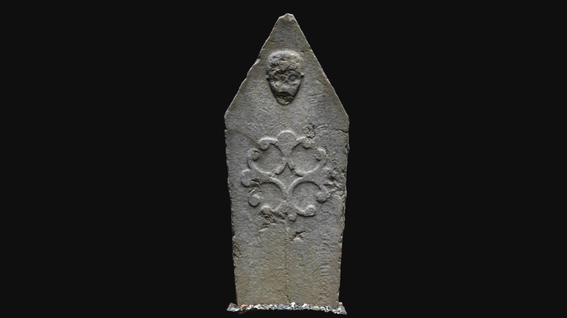 Twomileborris Grave Slab (TN042-052004-) - Download Free 3D model by ...