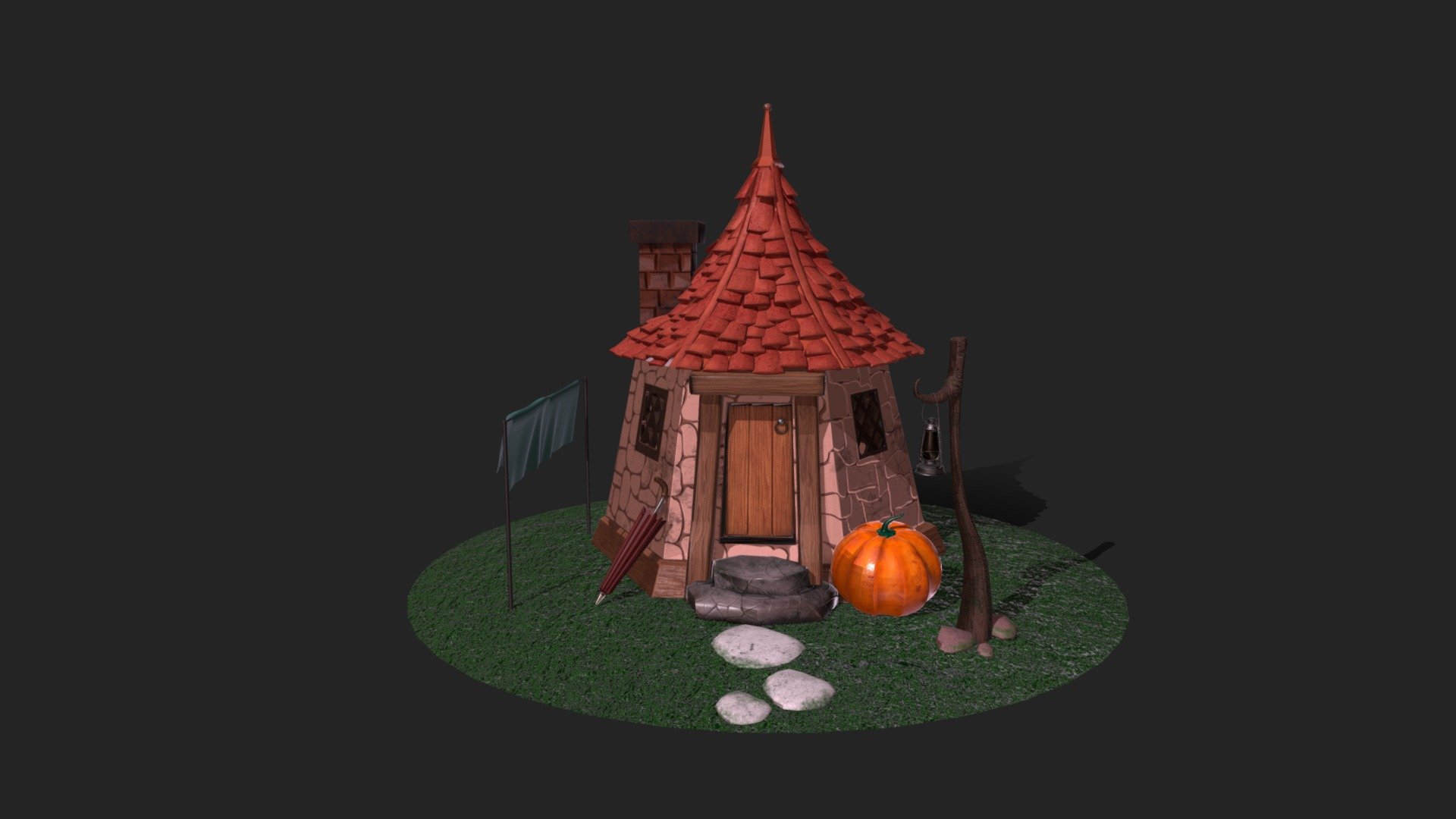 hut_3d - 3D model by Queen_Shinigami (@Fenil.Shah) [5898b36] - Sketchfab