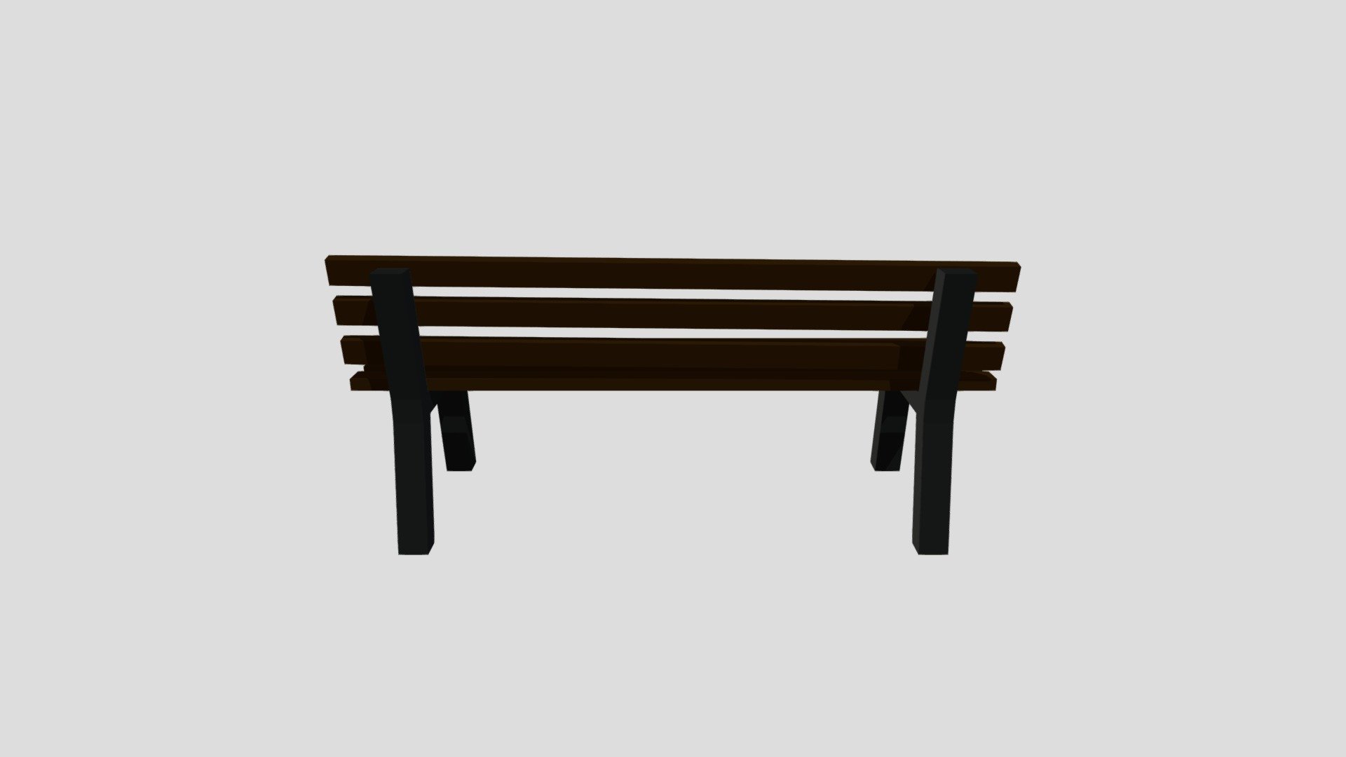 Low-Poly-Bench - Download Free 3D model by Flimichan [589b6b1] - Sketchfab